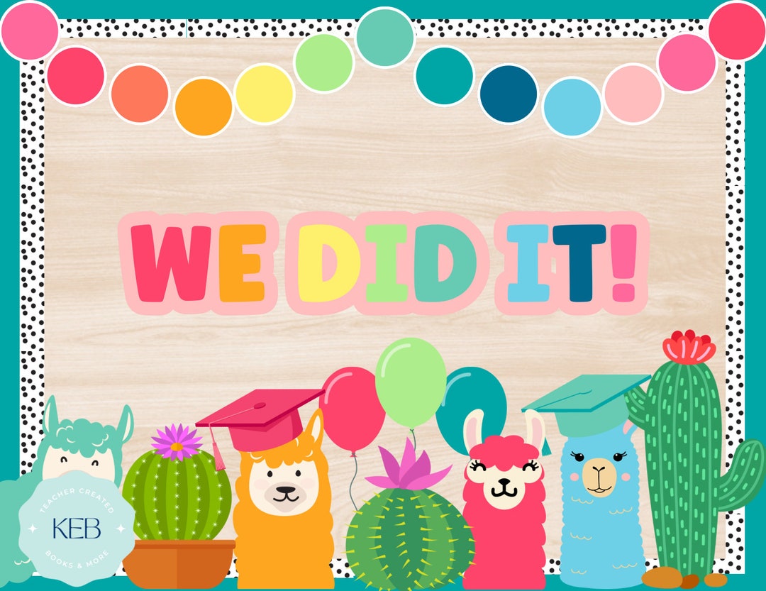 End of the Year or Graduation Classroom Bulletin Board Kit - Etsy