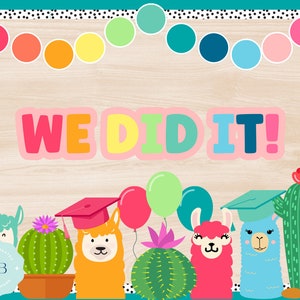 End of the Year or Graduation Classroom Bulletin Board Kit - Etsy