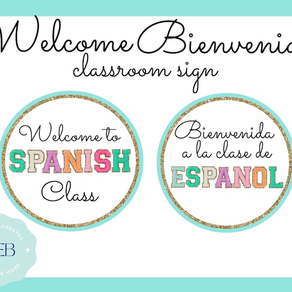 Spanish Welcome Sign - Etsy
