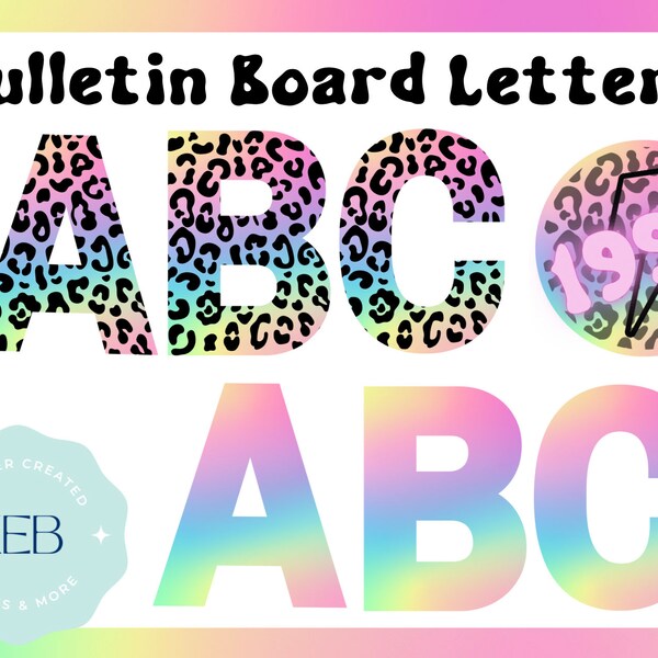 Lisa Frank Letters - Etsy