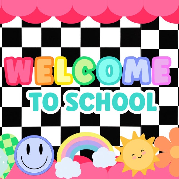 Welcome Back to School Bulletin Board - Etsy