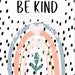 4 Classroom Rules Dotted Boho Rainbow Posters - Etsy
