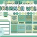 Gone Green Grammar Wall Kit for the Classroom - Etsy