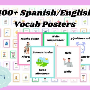 Whole Classroom Spanish Kit for Spanish Classes and Bilingual ...