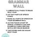 Gone Green Grammar Wall Kit for the Classroom - Etsy