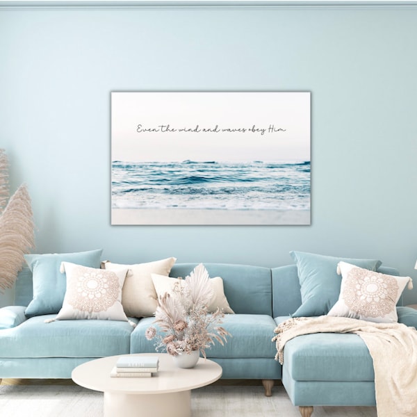 Even the Waves Obey - Etsy