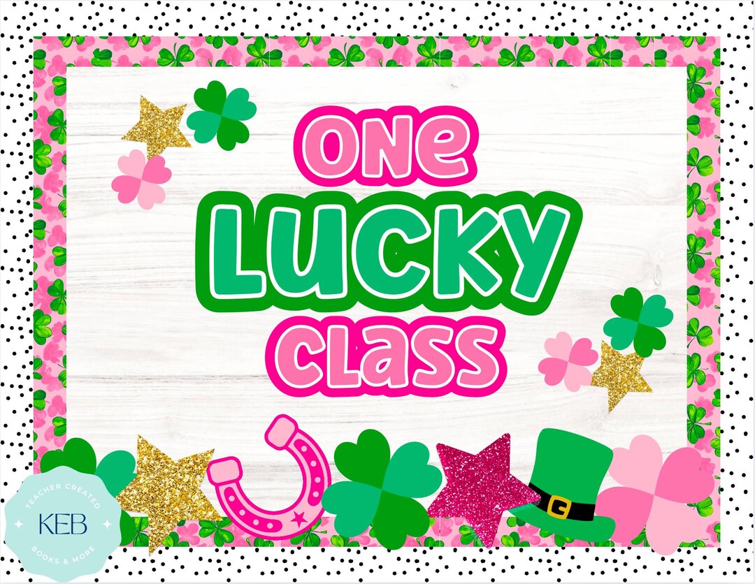 St Patrick’s March Bulletin Board Kit - Etsy