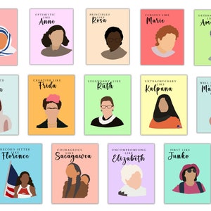 Women’s History Month Inspirational Bulletin Board - Etsy