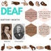 Deaf History Month Bulletin Board Kit - Etsy