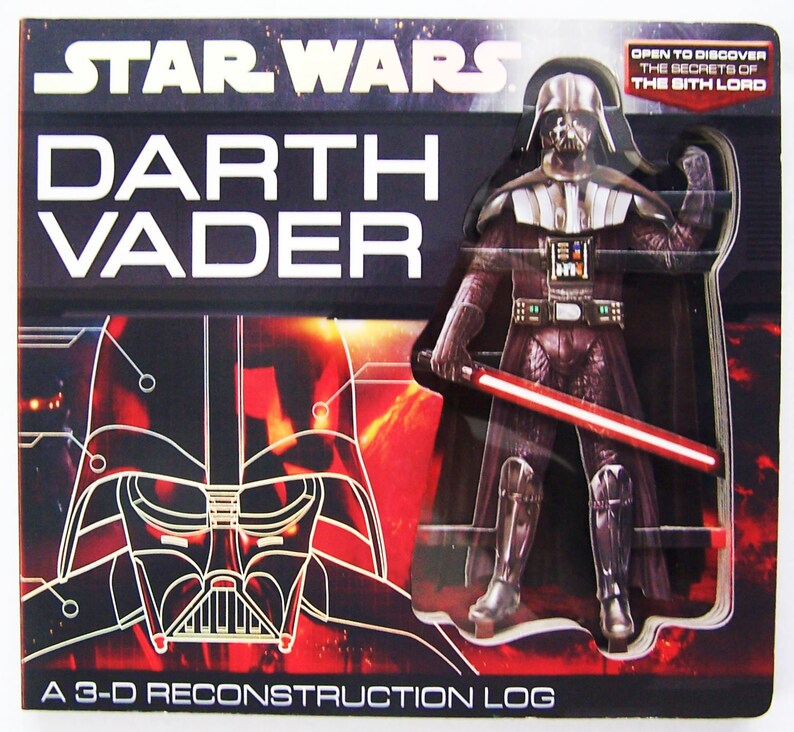 Star Wars Darth Vader 3D Book - Etsy