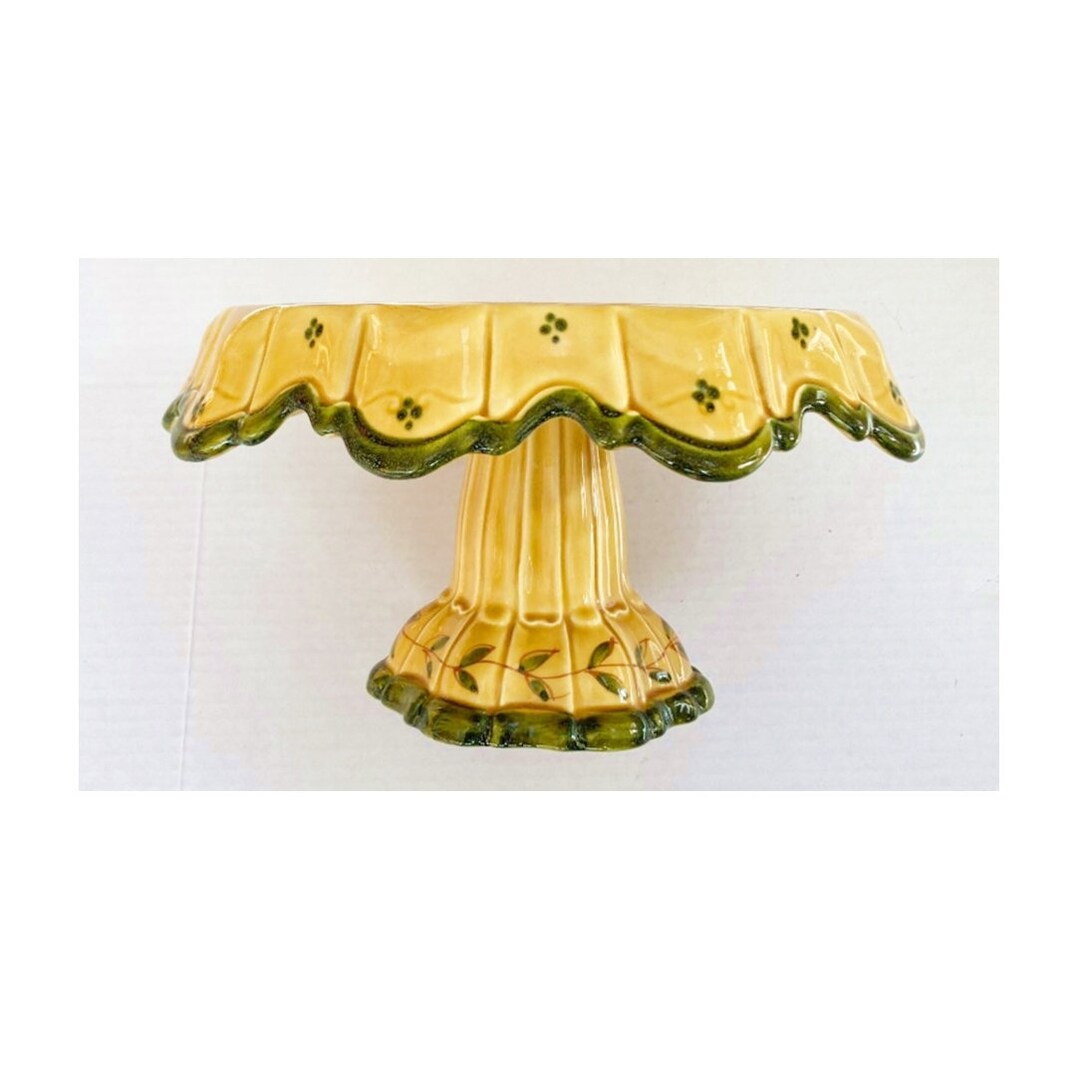 Vintage Italian Cake Stand - Etsy