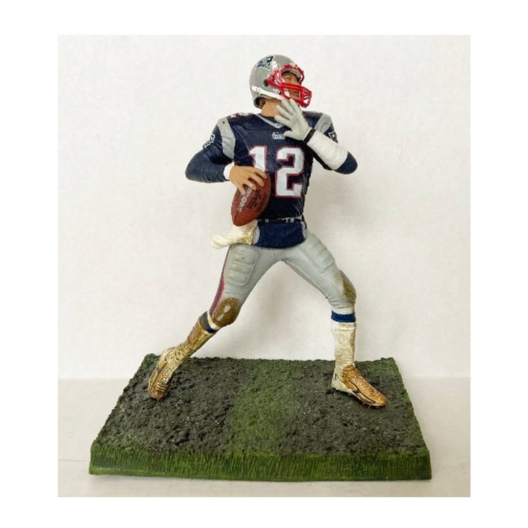 7 New England Patriots GOAT QB Tom Brady Figure by Mcfarlane Sports - Etsy