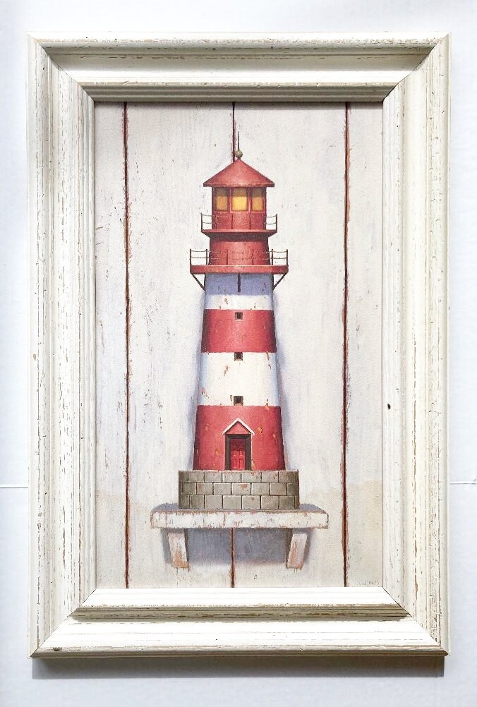 24 1/2 Framed Lighthouse Portrait - Etsy