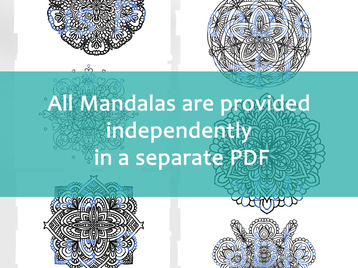 Mandala Coloring Pages, Mindfulness Messages, Mandala Coloring Book ...