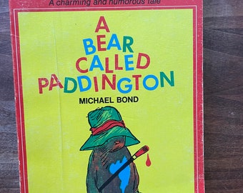 Vintage 1966 a Bear Called Paddington by Michael Bond, Published by ...