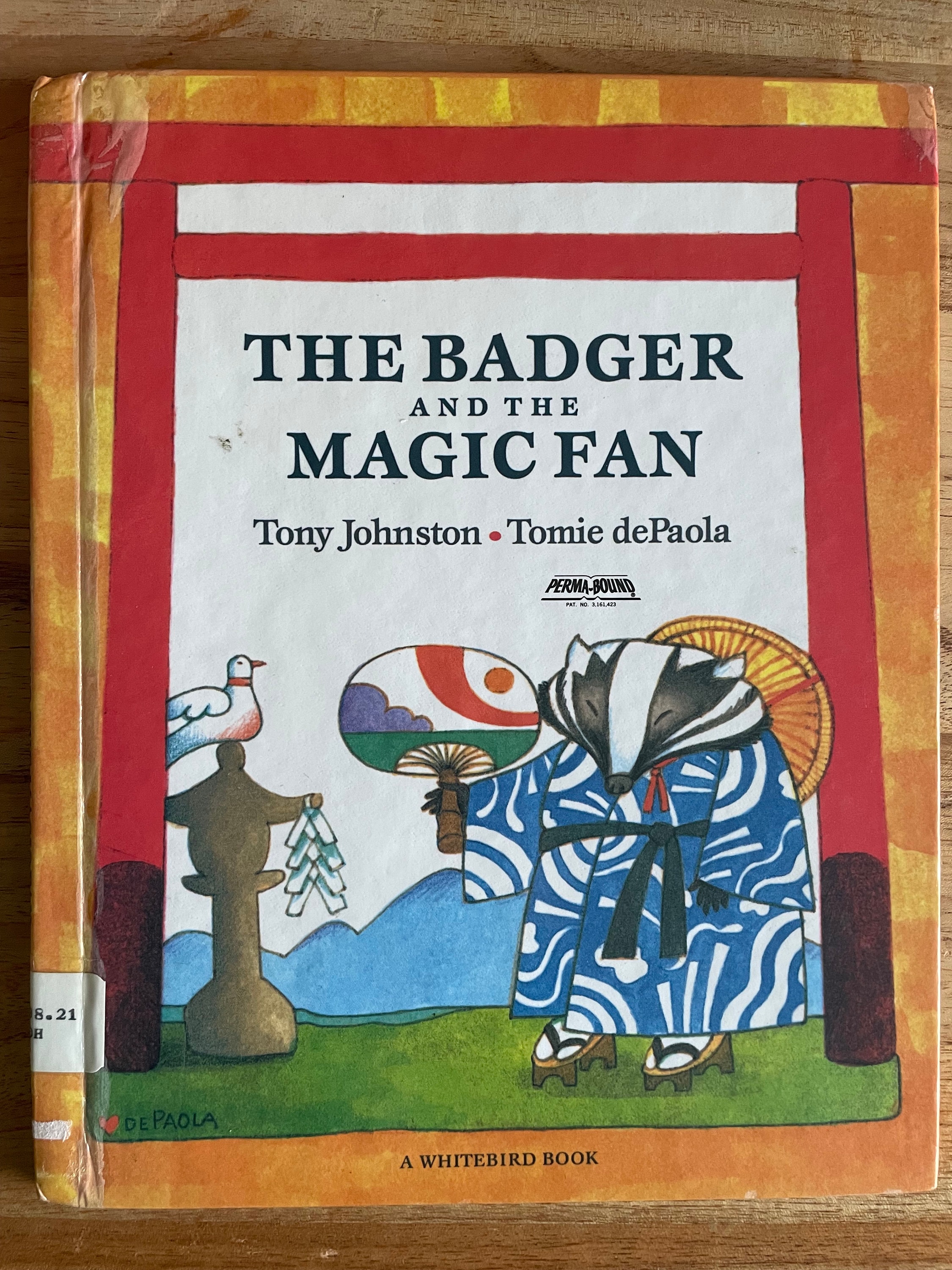 The Badger and the Magic Fan by Tony Johnston and Tomie Depaola - Etsy