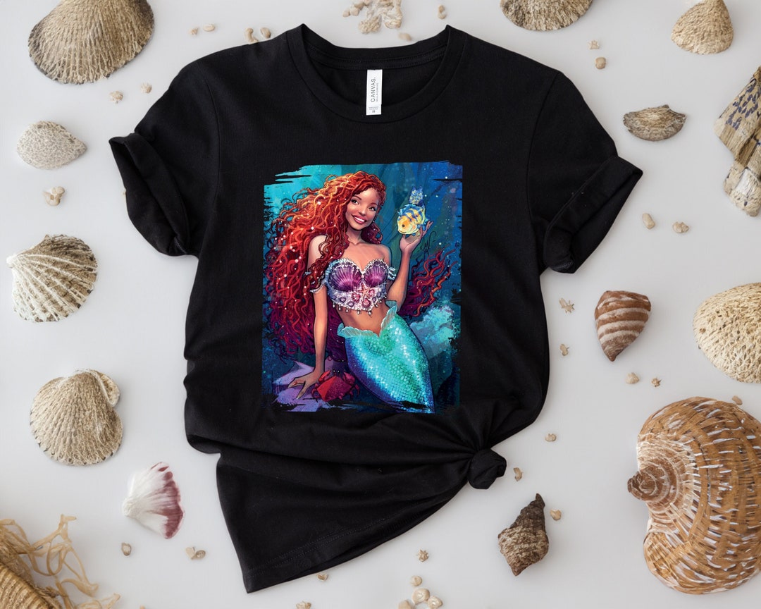 The Little Mermaid Shirt, Black Girl Magic Shirt, Black Queen Shirt ...