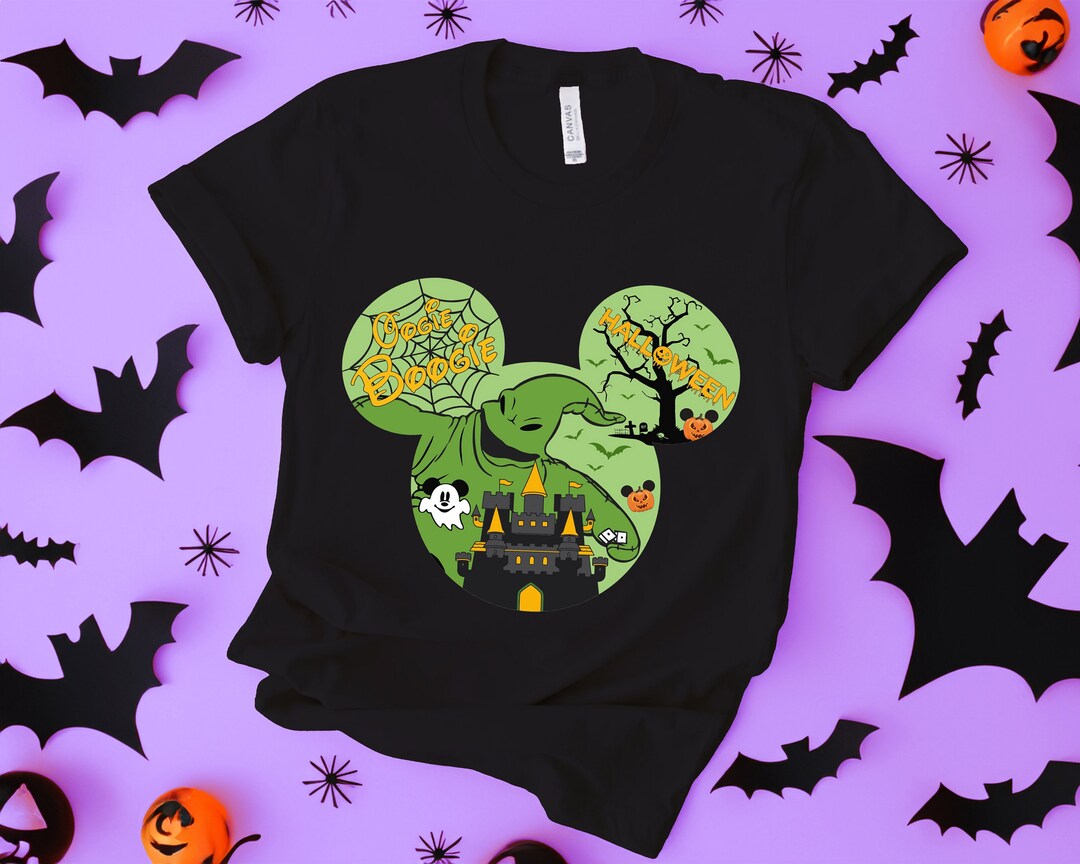 Disney Oogie Boogie Bash Shirt, Mickey Ghost Oogie Boogie Shirt, Disney ...
