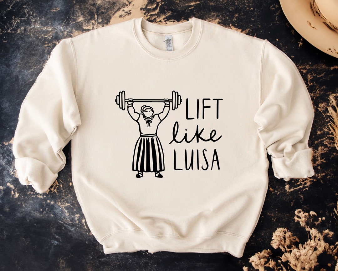 Lift Like Luisa Sweatshirt, Luisa Shirt, Disney Shirts for Women, Bruno ...