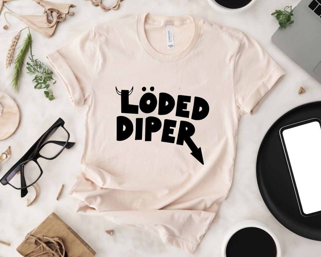 Loded Diper Shirt, Diary of a Wimpy Kid, Vintage Look, Unisex Rodrick ...