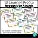 IB PYP Learner Profile Award Certificates Social Emotional Learning - Etsy
