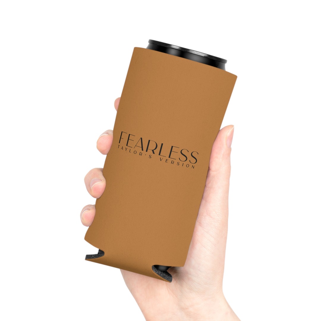 Taylor Swift Fearless Can Cooler Drink Coozie Swifties Party - Etsy