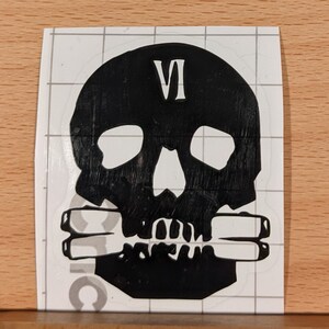 Sixth House Skull Decal - Etsy
