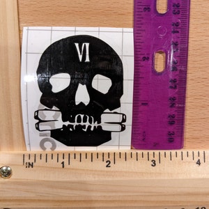 Sixth House Skull Decal - Etsy