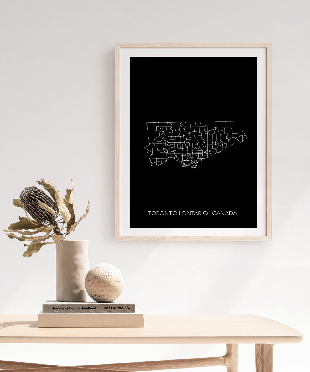 Toronto Neighbourhood Poster Amd SVG File | Toronto City Map ...