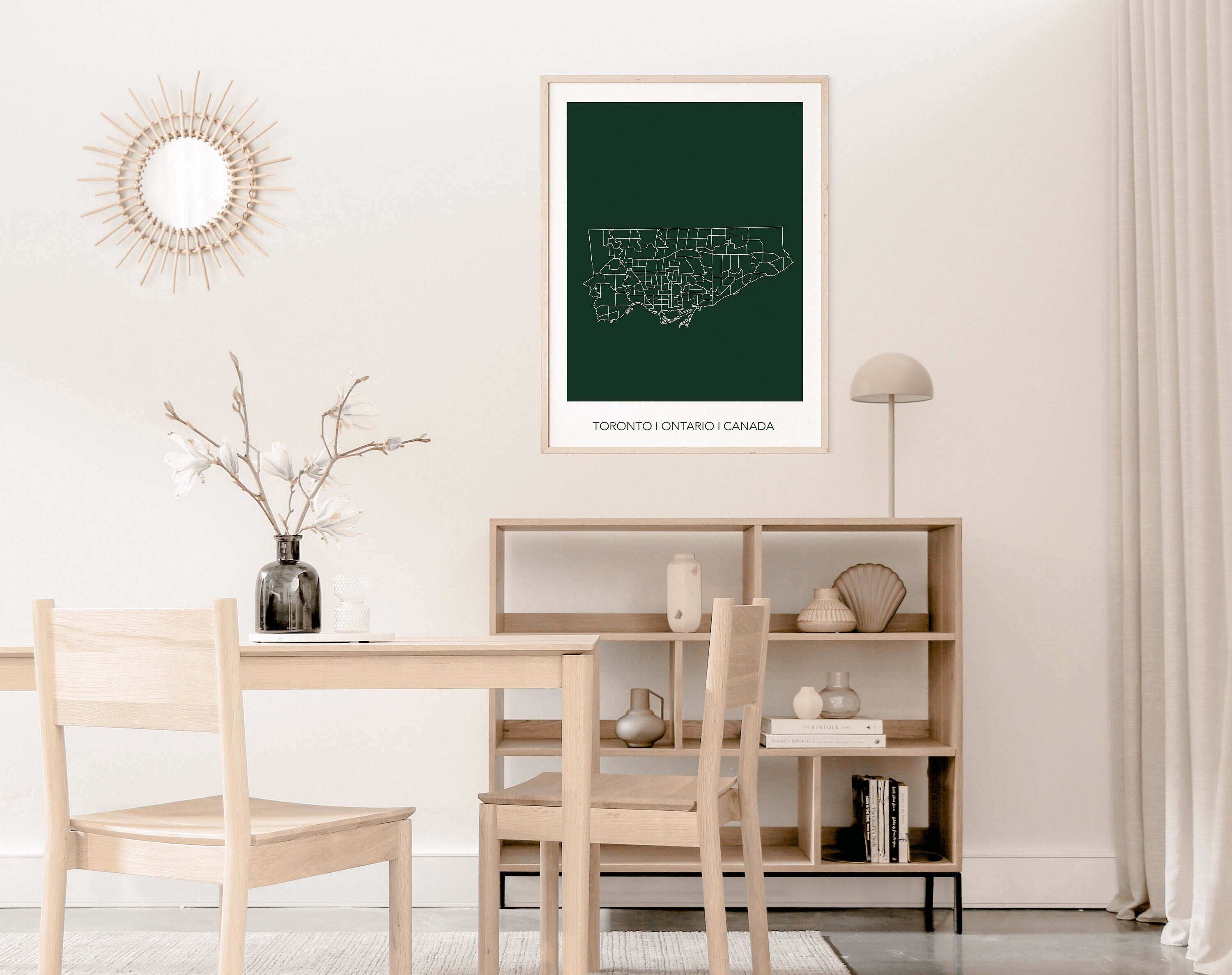 Toronto Neighbourhood Poster and SVG File | Toronto City Map ...