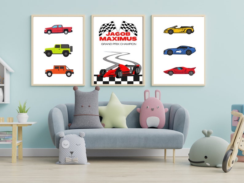 Personalized F1 Name Poster Custom Formula 1 Sign Formula - Etsy