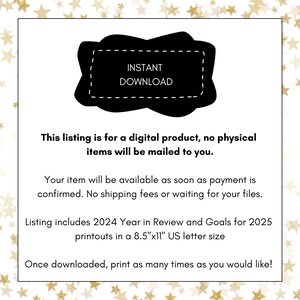 Kids New Years Goals, Kids Year in Review, Printable New Years ...