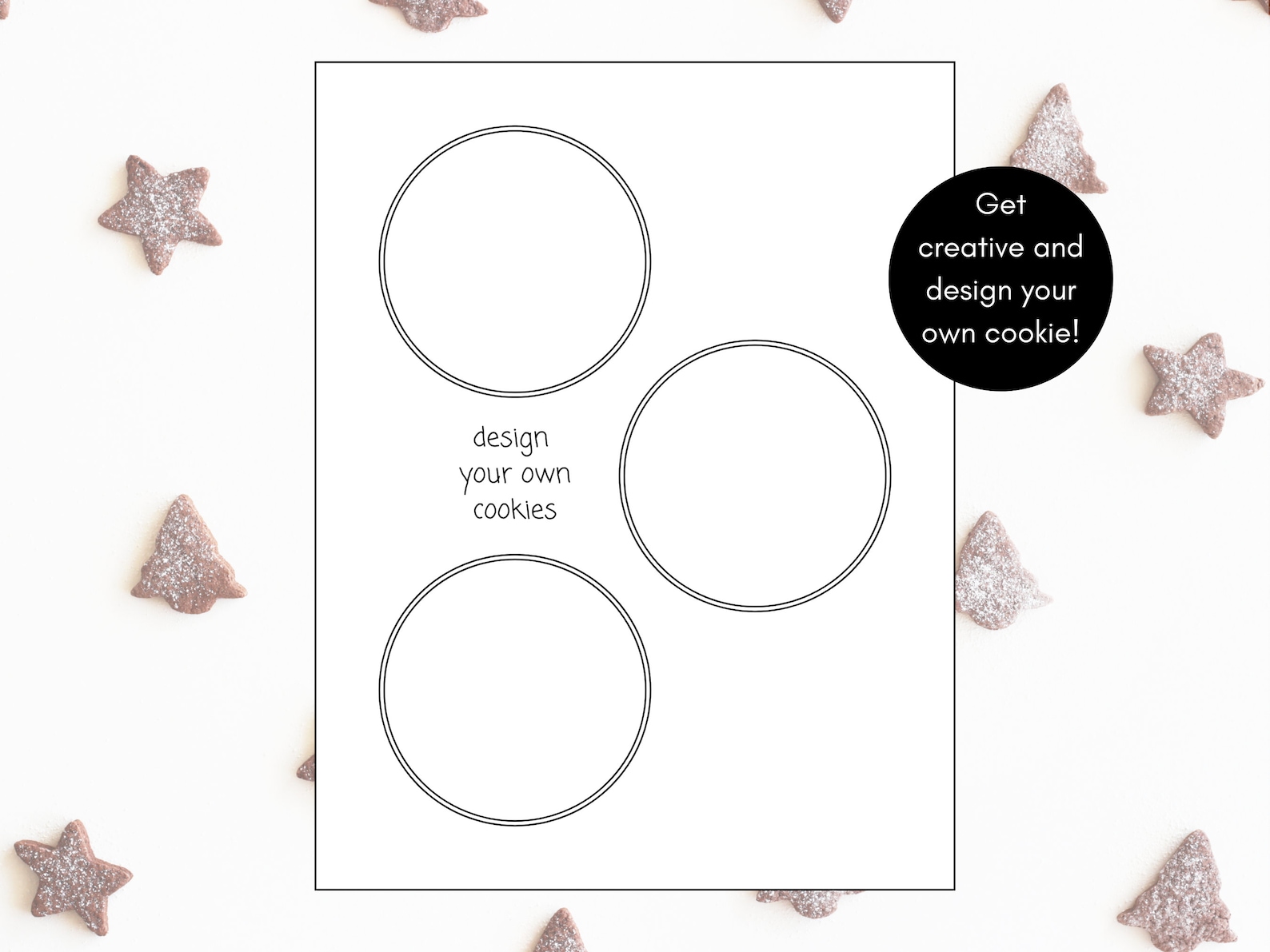 Cookie Taste Test Printable, Cookie Score Card, Tasting Party, Cookie ...