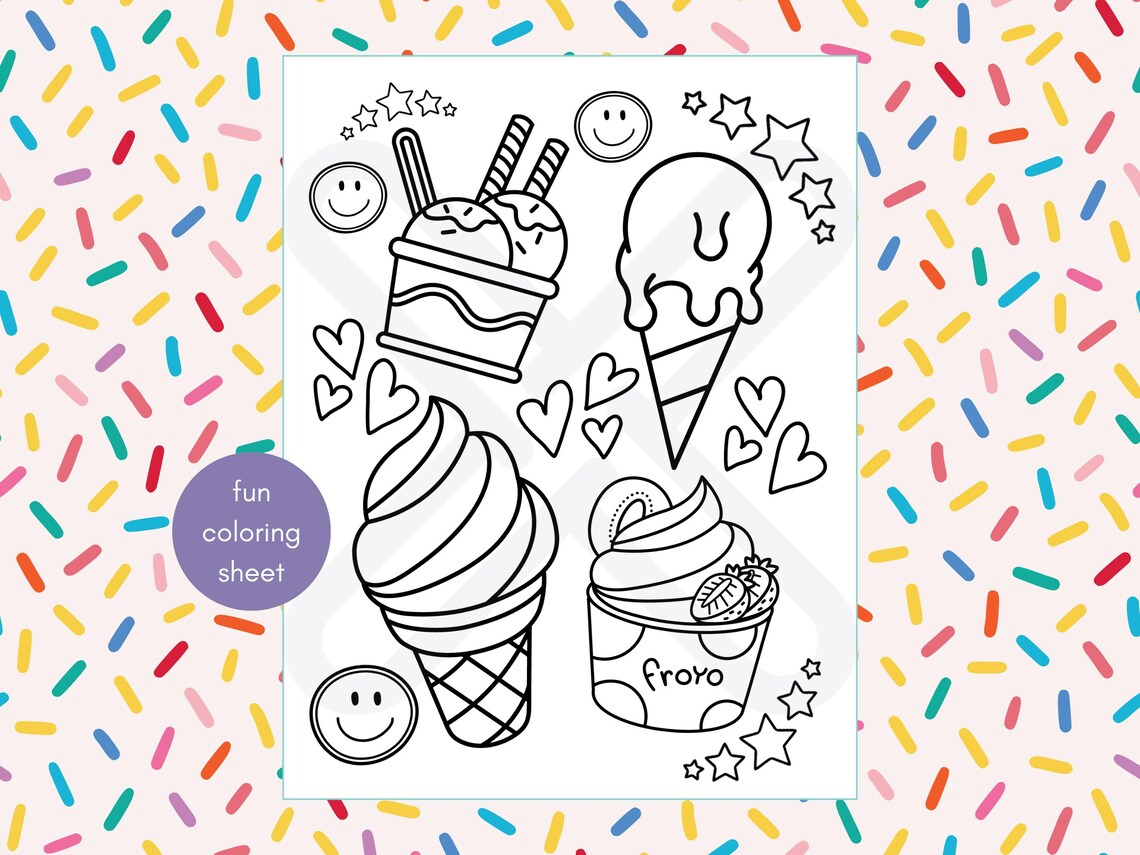 Ice Cream Taste Test, Ice Cream Tasting Score Card, Birthday Party Game ...