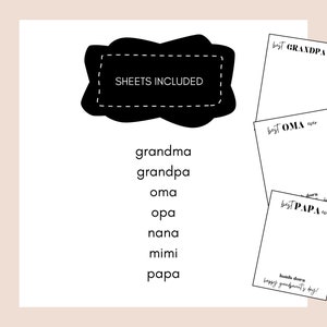 Grandparents Day Printable, Kids Handprint Craft, Hands Down Sign ...