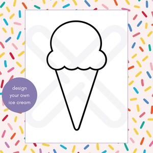 Ice Cream Taste Test, Ice Cream Tasting Score Card, Birthday Party Game ...