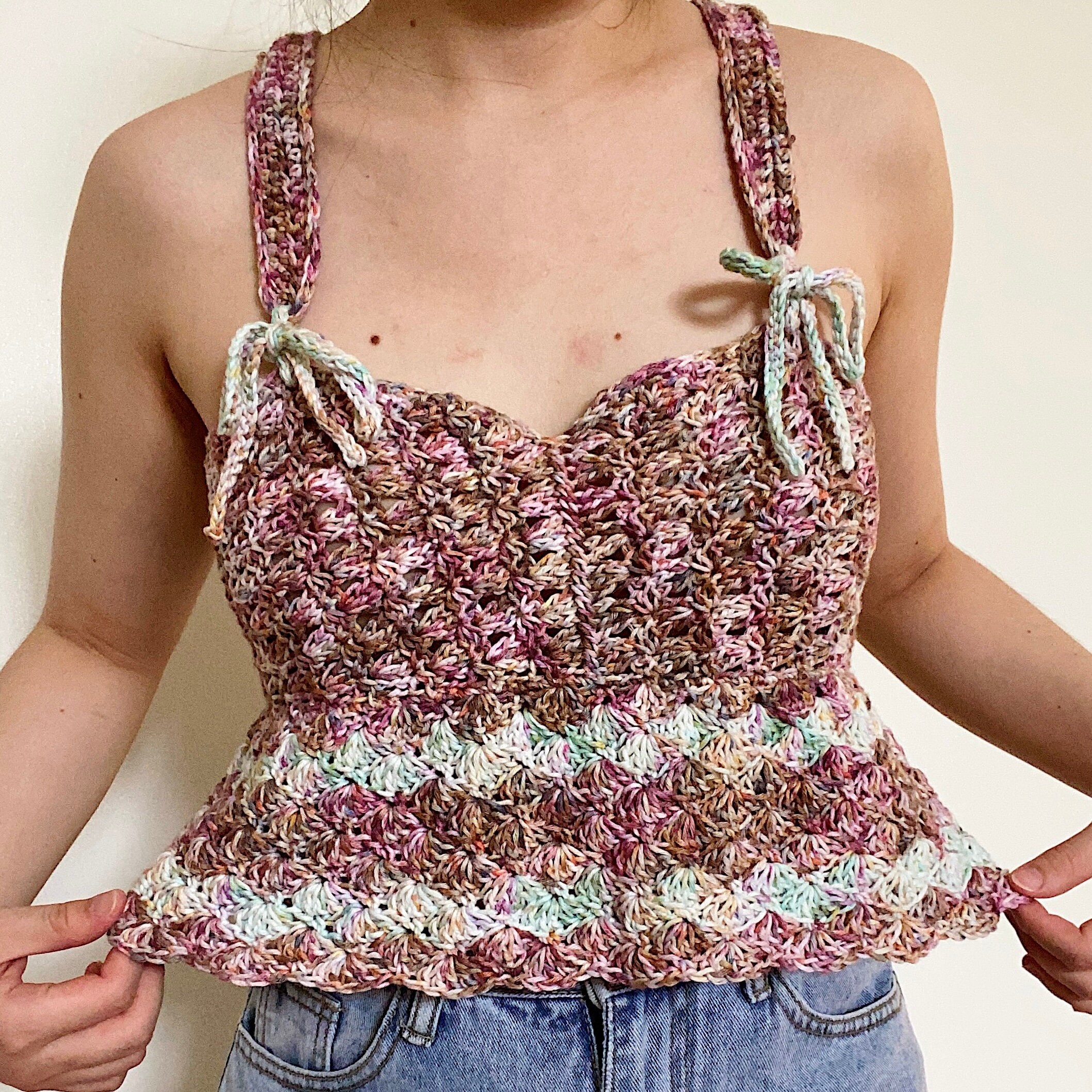 Lacey Top Crochet Pattern (PDF ONLY) - Etsy