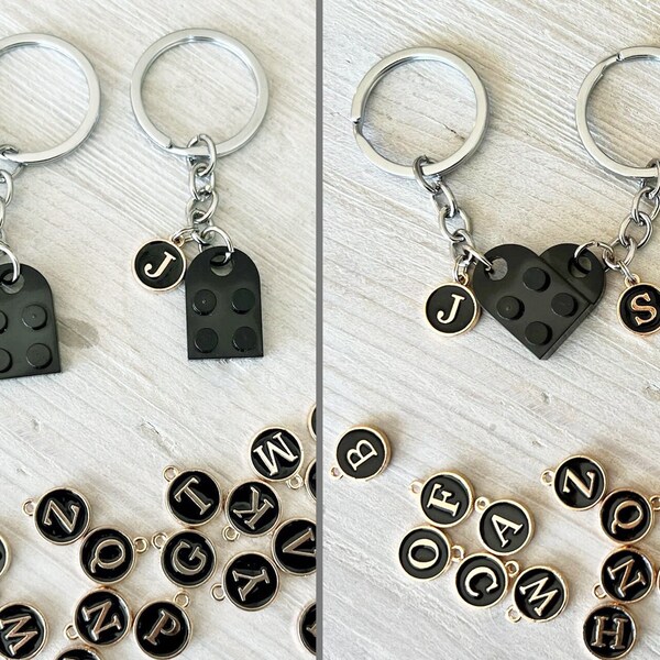 Heart Keychain - Etsy