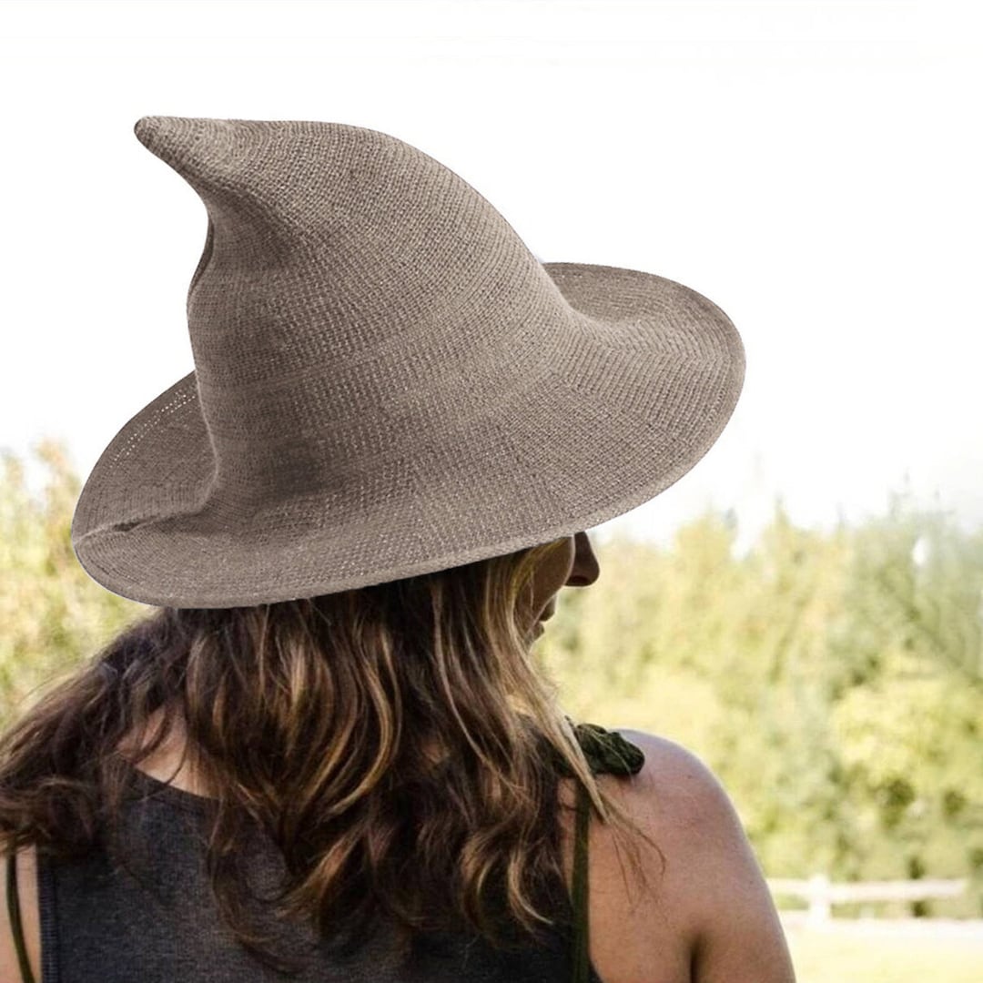 Cute Witch Hat, Felt Witch Hat, Witch Hat Women, Wool Witch Hat ...