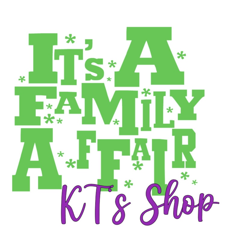It's A Family Affair PNG Print File and SVG - Download Only - Etsy