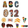 Zebra Print Letters - Alphabet and Numbers - PNG Download Only - Etsy