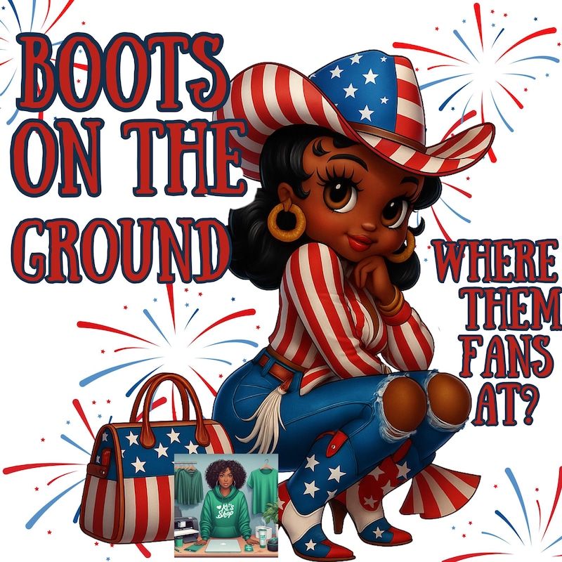 Betty Boop 4 July - Etsy