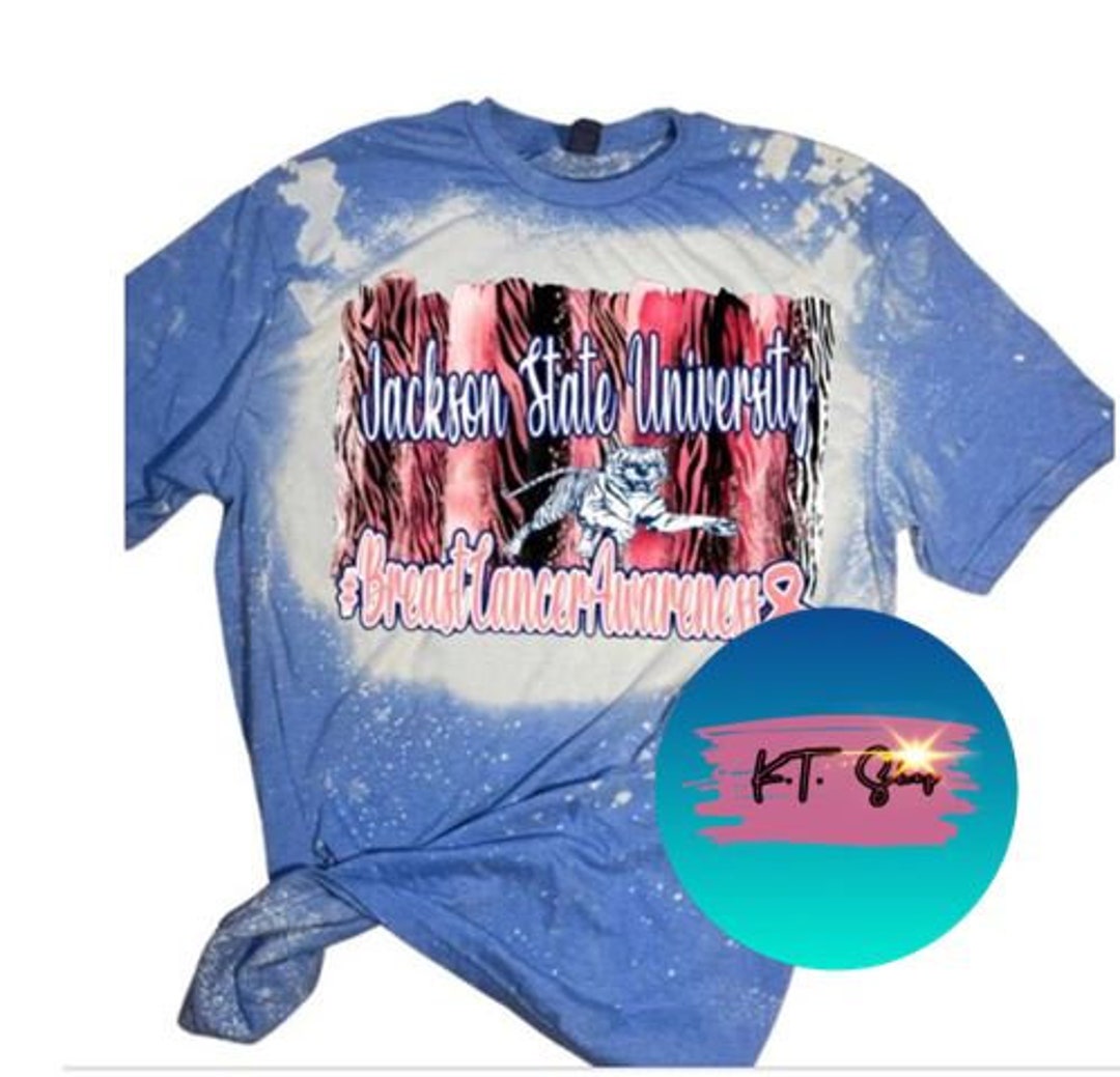 JSU - Jackson State University Tiger Stripes Breast Cancer Awareness ...