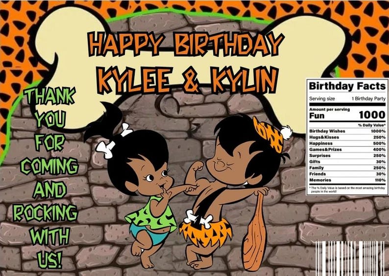 Pebbles and Bam Editable Canva Template - Etsy