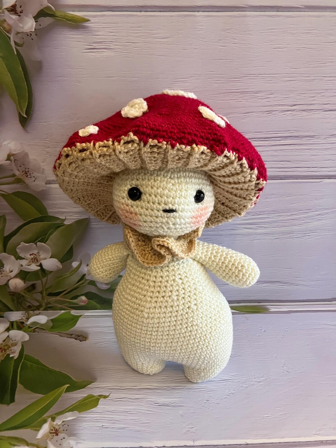 Mushroom Guy, Cuddly Plushy, Handmade Toy - Etsy