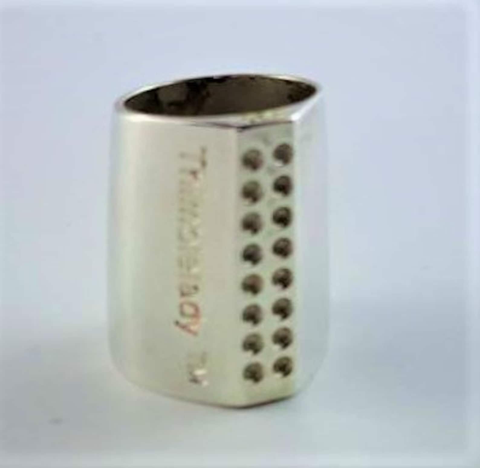 Quilting Thimbles, Sterling Silver Out of Our Own Silver Workshop. A ...