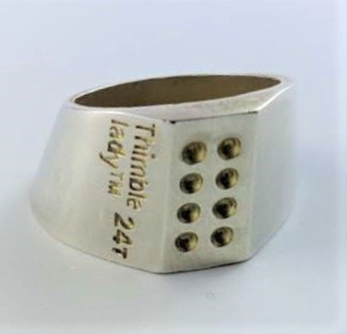 Thumb Thimble to Hand Quilt With Your Thumb Away From Your Body - Etsy