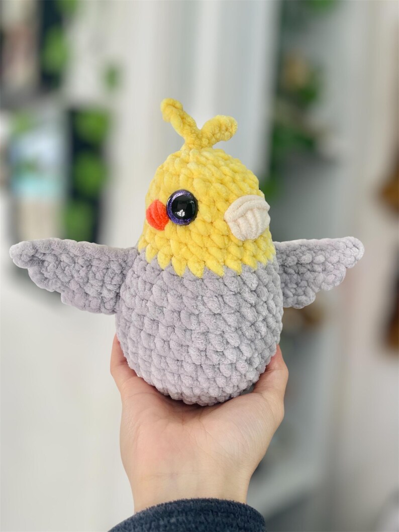 Handmade Crochet Cockatiel ! - Etsy