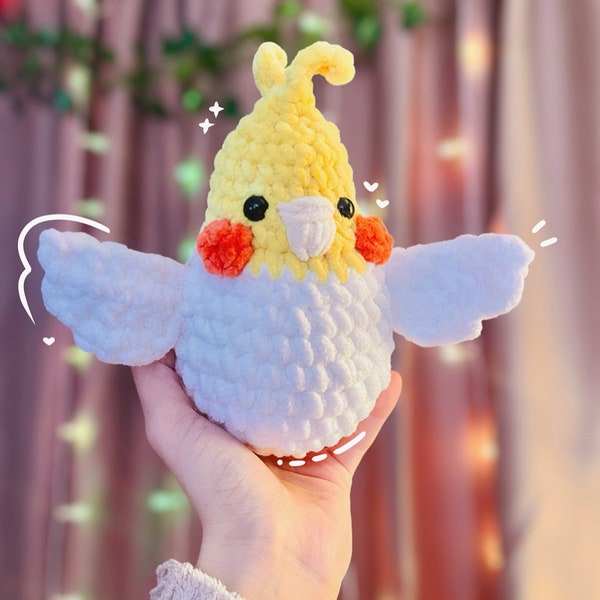 Cockatiel Plush - Etsy