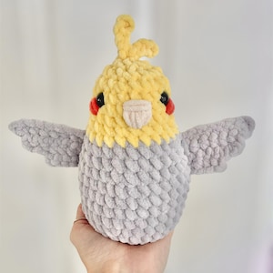 Handmade Crochet Cockatiel ! - Etsy